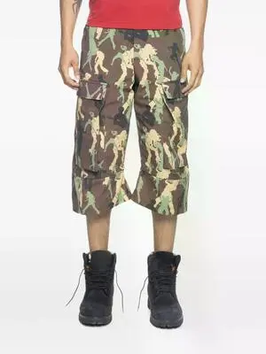 SPENCER BADU Camouflage Cargo Shorts