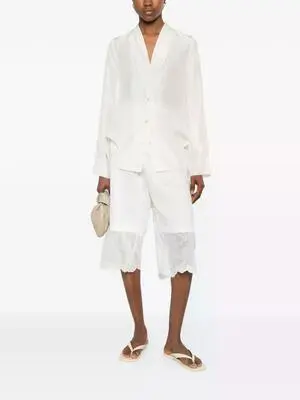 FORTE_FORTE Button Blouse