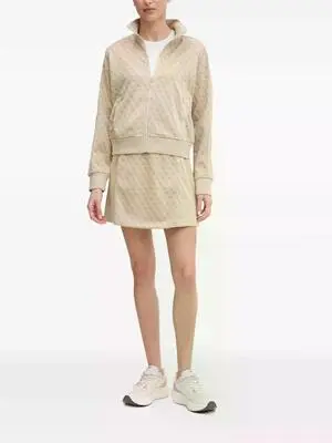 Guess Monogram Zip-up Sweatshirt