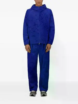 Herno Water Jacquard Hooded Jacket