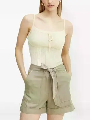 Guess Tie Detailed Tops