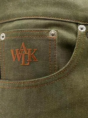 WALK IN PARIS Straight-leg Cotton Jeans
