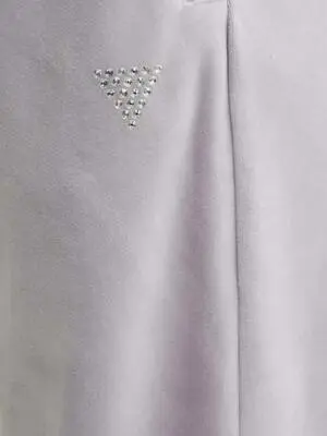 Guess Embellished Drawstring Track Pants - Purple