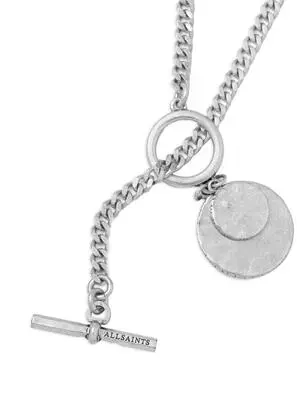 ALLSAINTS Curb-chain Charm Necklace