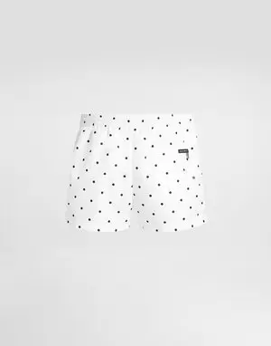 Dolce & Gabbana Polka Dot Swim Boxers - Multicolor