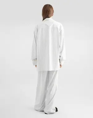 Dolce & Gabbana Striped Poplin Trousers