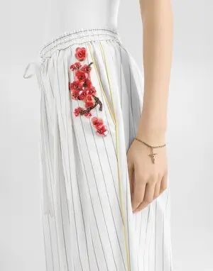 Dolce & Gabbana Striped Poplin Trousers