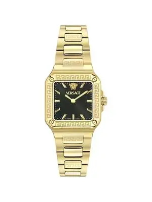 Versace Greca 30mm Watch Black
