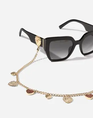 Dolce & Gabbana Devotion Sunglasses - Black