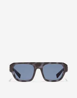 Dolce & Gabbana DG Crossed Sunglasses Blue