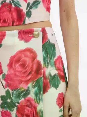 Guess Raissa Floral-pattern Mini Skirt