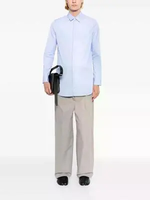 JIL SANDER Drill Trousers - Grey