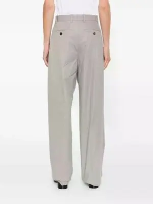JIL SANDER Drill Trousers - Grey