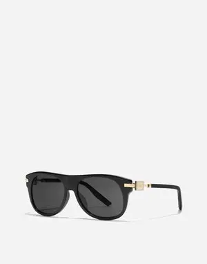 Dolce & Gabbana Metal Plaque Sunglasses