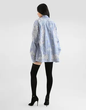 Dolce & Gabbana Stretch Tulle Mini Dress