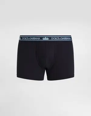 Dolce & Gabbana 3-pack Stretch Jersey Boxers - Multicolor