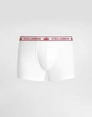 Dolce & Gabbana 3-pack Stretch Jersey Boxers - Multicolor