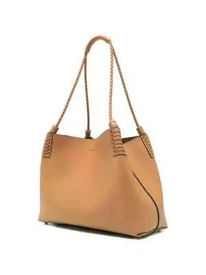 Etro Braided-handle Shoulder Bag - Neutrals
