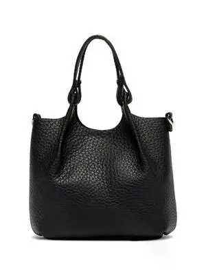 GIANNI CHIARINI Dua Leather Shoulder Bag - Black