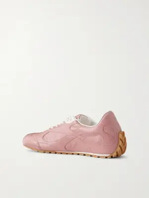 Bottega Veneta Orbit Flash Leather Sneakers