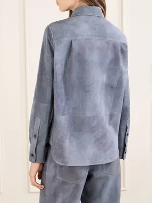 Bottega Veneta Suede Shirt