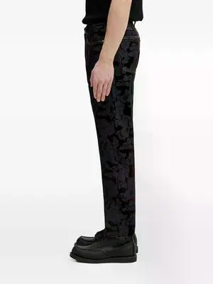 A BATHING APE Floral-print Jeans