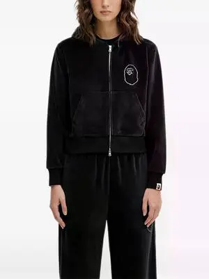 A BATHING APE Logo-embellished Hoodie