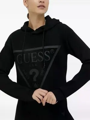 Guess Logo-print Hooded Top