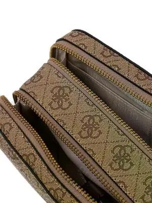 Guess Logo Pattern Wash Bag