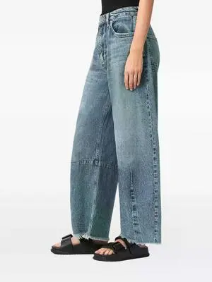 ALLSAINTS Payton Barrel-leg Jeans - Blue