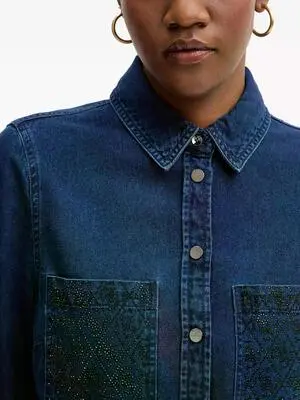 Guess Monique Button-down Denim Shirt