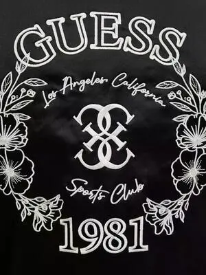 Guess Embroidered Bomber Jacket