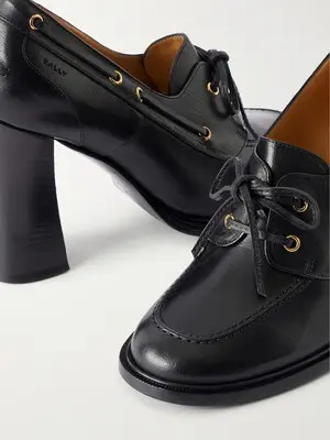 Bally Saule Leather Pumps