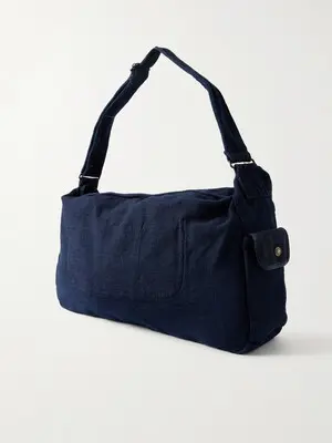 FRIZMWORKS Sashiko Denim Messenger Bag