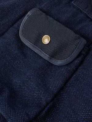 FRIZMWORKS Sashiko Denim Messenger Bag