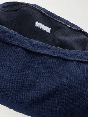 FRIZMWORKS Sashiko Denim Messenger Bag