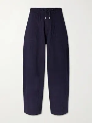 FRIZMWORKS Wide-leg Sashiko Jeans
