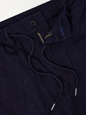 FRIZMWORKS Wide-leg Sashiko Jeans