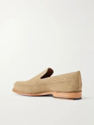 Grenson Bernie Suede Venetian Loafers