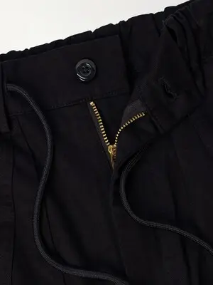 FRIZMWORKS Wide-leg Cotton-twill Trousers