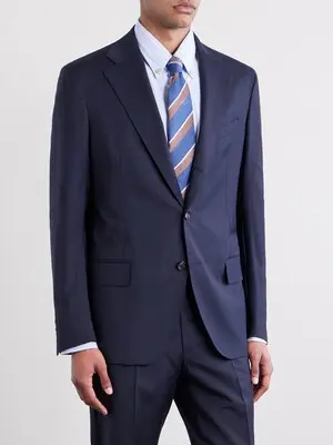 DE PETRILLO Virgin-wool Blend Suit Jacket