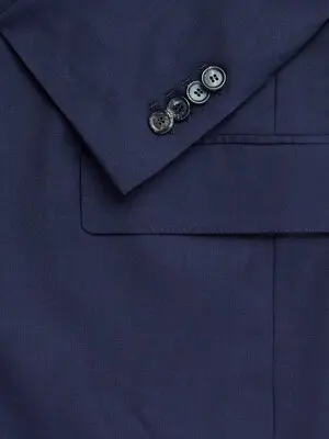 DE PETRILLO Virgin-wool Blend Suit Jacket