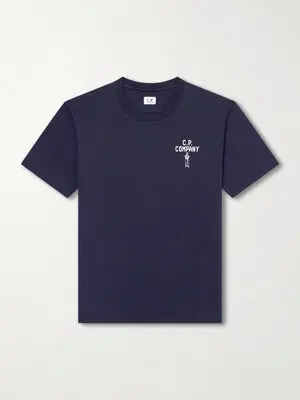 Men's C.p. Company Blue T-shirts