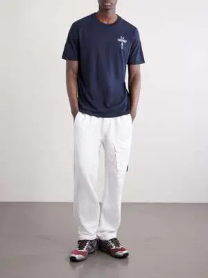 C.P. COMPANY Logo-print Cotton-jersey T-shirt