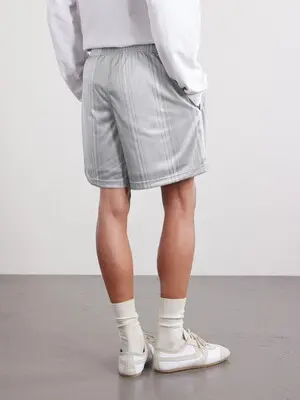 Acne Studios Ronso Sport Straight-leg Logo-print Jersey Shorts - Gray