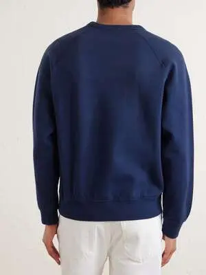 Aimé Leon Dore Logo-print Cotton-blend Jersey Sweatshirt