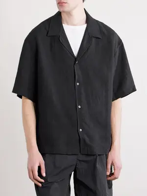 A KIND OF GUISE Samata Camp-collar Linen Shirt