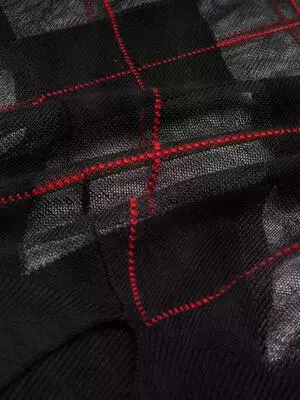 SPENCER BADU Argyle Sleeveless Knitwear