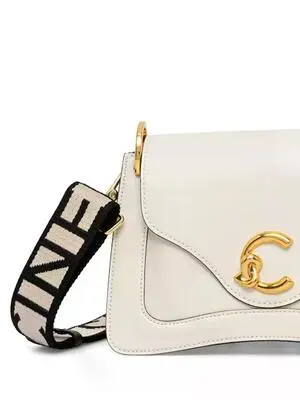 COCCINELLE Logo Buckle Shoulder Strap
