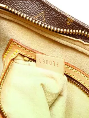 LOUIS VUITTON 2003 Mm Looping Tote Bag - Brown